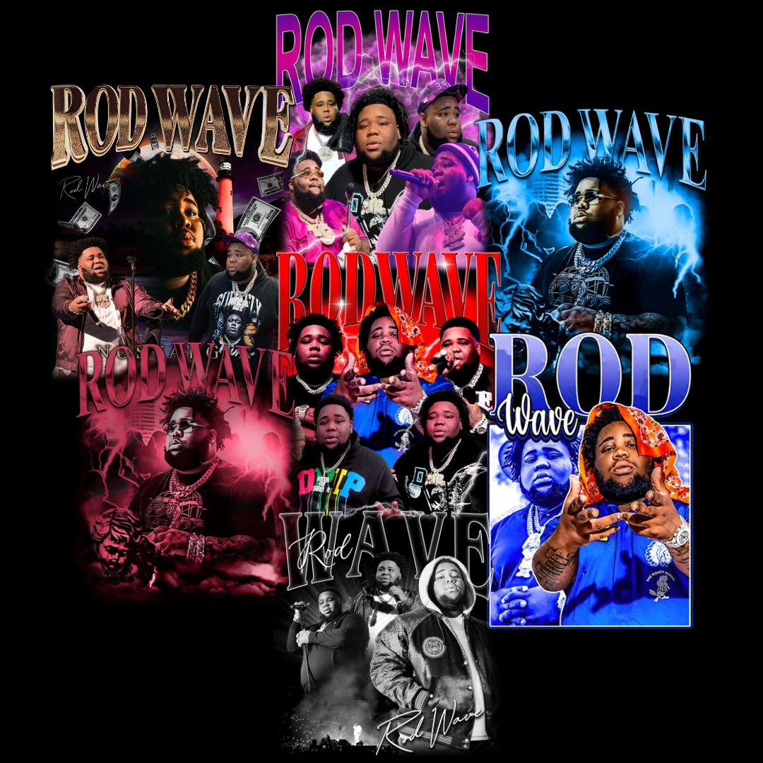 DTF Pre-Print Sheet Rod Wave – House of Vinyl