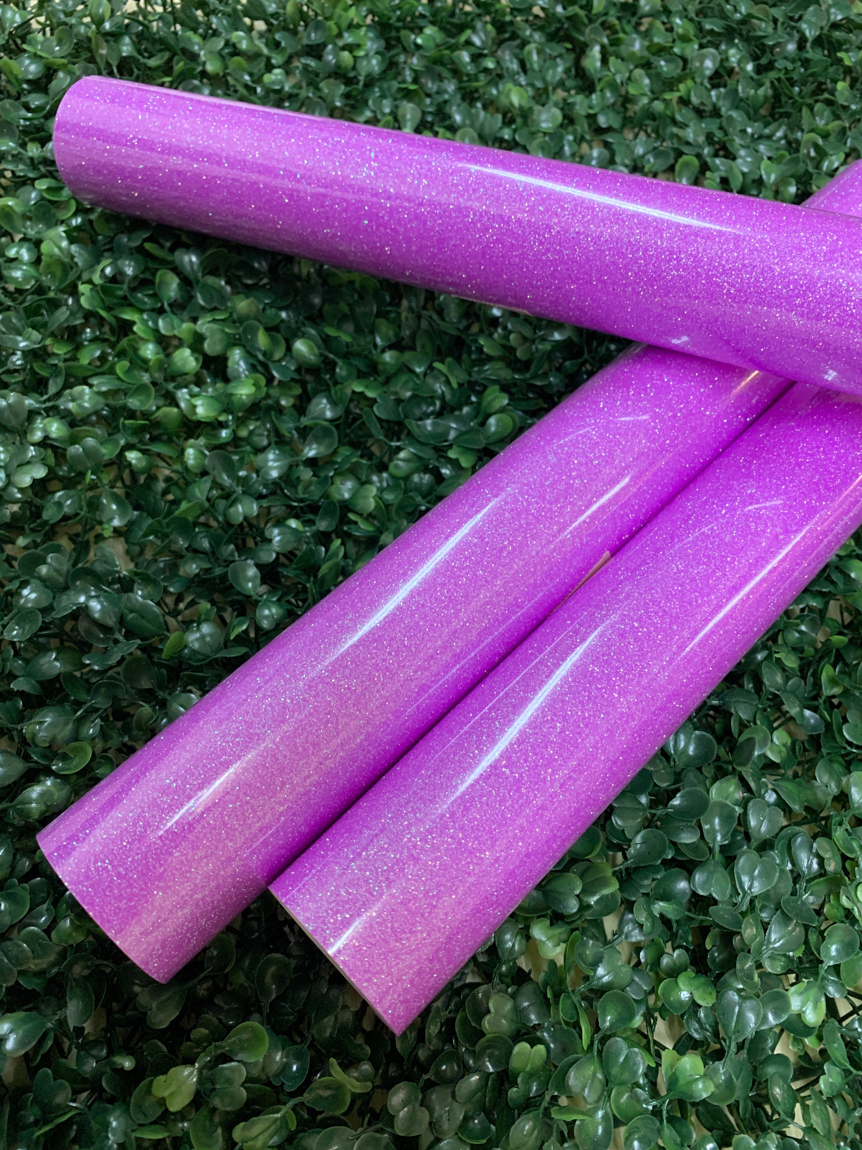 Neon Rainbow Purple Glitter Vinyl (HOVG-42) – House of Vinyl